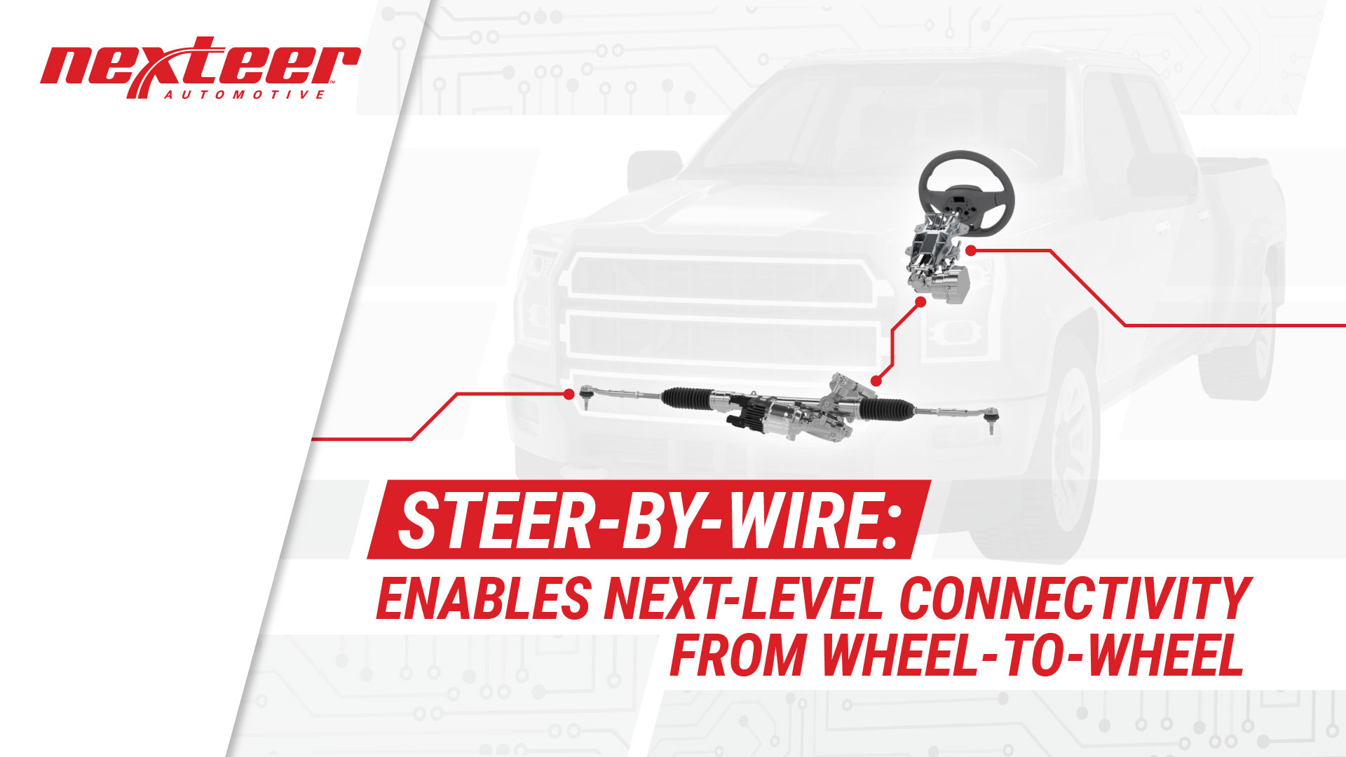线控转向：实现从方向盘到车轮的更高级连接 - Nexteer